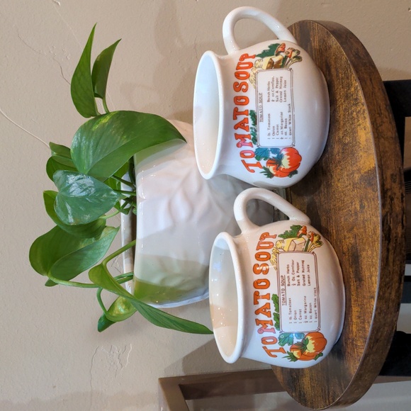 Vintage | Dining | Vintage Tomato Soup Mugs | Poshmark